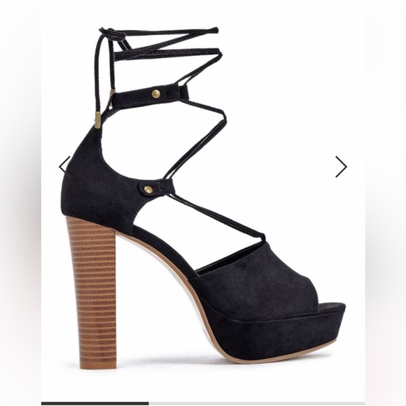 JustFab | Shoes | Justfab Yana Heeled Sandal In Cognac | Poshmark